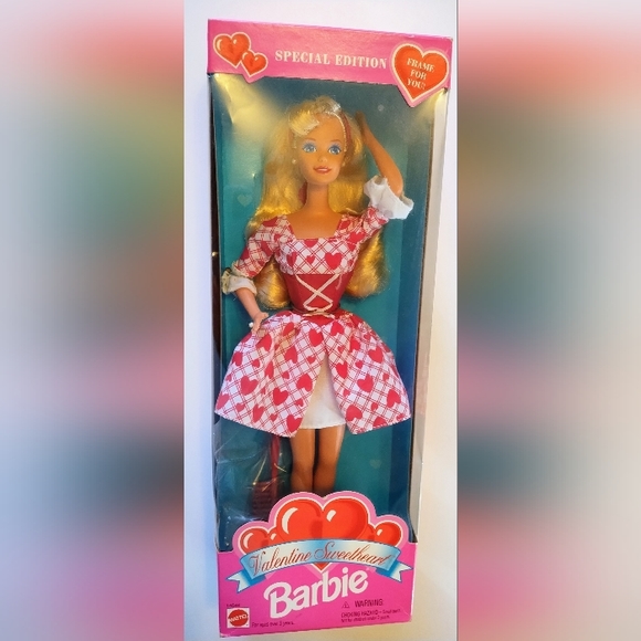 Mattel | Toys | Vintage Mattel Valentine Sweetheart Barbie Special ...